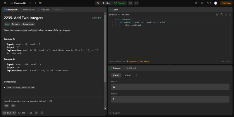 Archit Agrawal on LinkedIn: #100daysofcode #leetcode #codingjourney Archit Agrawal on LinkedIn: #100daysofcode #leetcode #codingjourney