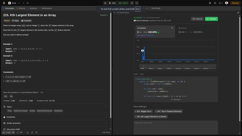 #leetcode #dsa #sorting #countingsort #techcareers #softwareengineering ... #leetcode #dsa #sorting #countingsort #techcareers #softwareengineering ...