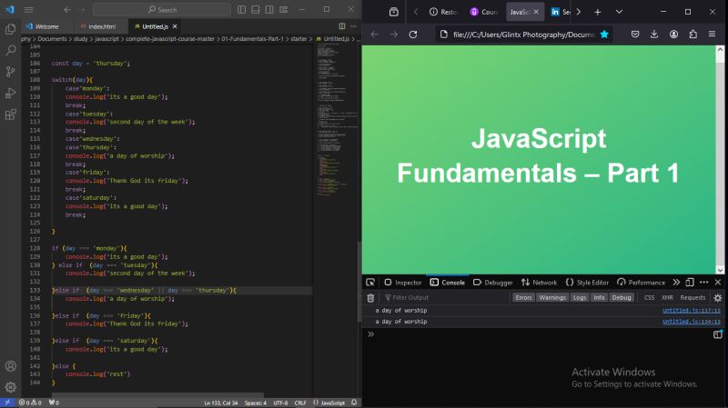 Akinyemi odunayo on LinkedIn: #day5 #javascript #javascriptlearning # ... Akinyemi odunayo on LinkedIn: #day5 #javascript #javascriptlearning # ...