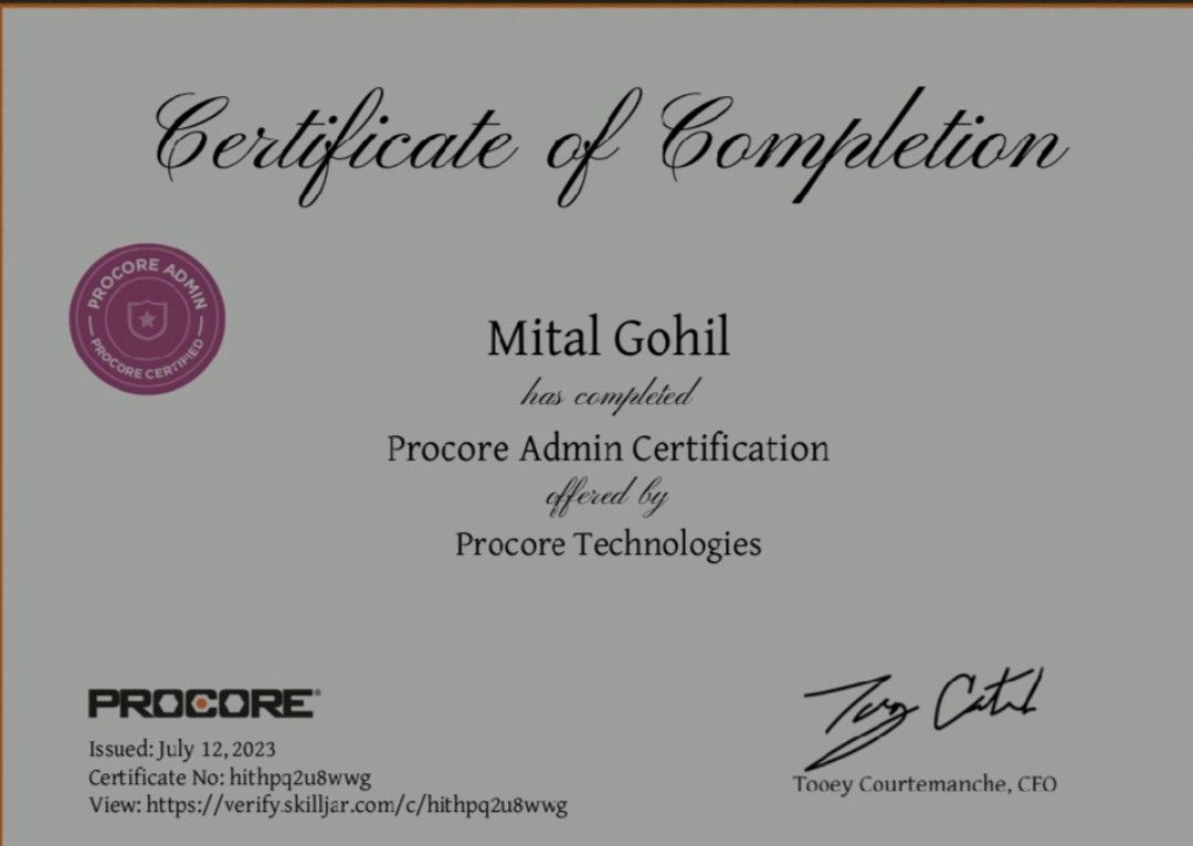 Mital Gohil on LinkedIn: I’m happy to share that I’ve obtained a new ... Mital Gohil on LinkedIn: I’m happy to share that I’ve obtained a new ...