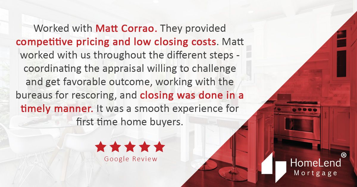 Kudos to Matt Corrao for navigating a smooth journey in home buying for ... Kudos to Matt Corrao for navigating a smooth journey in home buying for ...