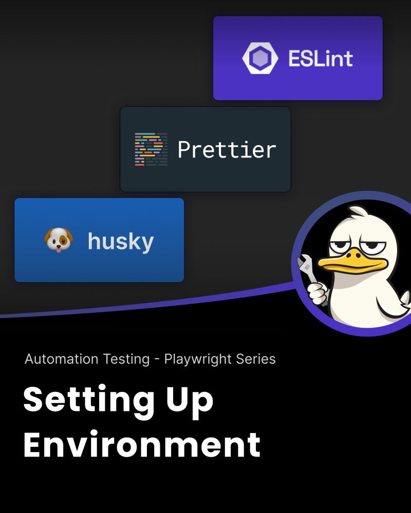QA Ducker on LinkedIn: #playwright #automationtesting #qa #eslint # ... QA Ducker on LinkedIn: #playwright #automationtesting #qa #eslint # ...
