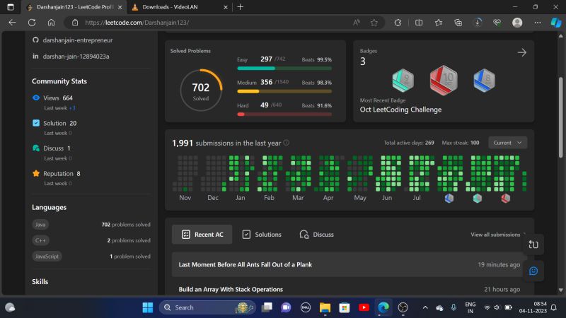 Darshan Jain on LinkedIn: This type of consistency is what eventually ... Darshan Jain on LinkedIn: This type of consistency is what eventually ...