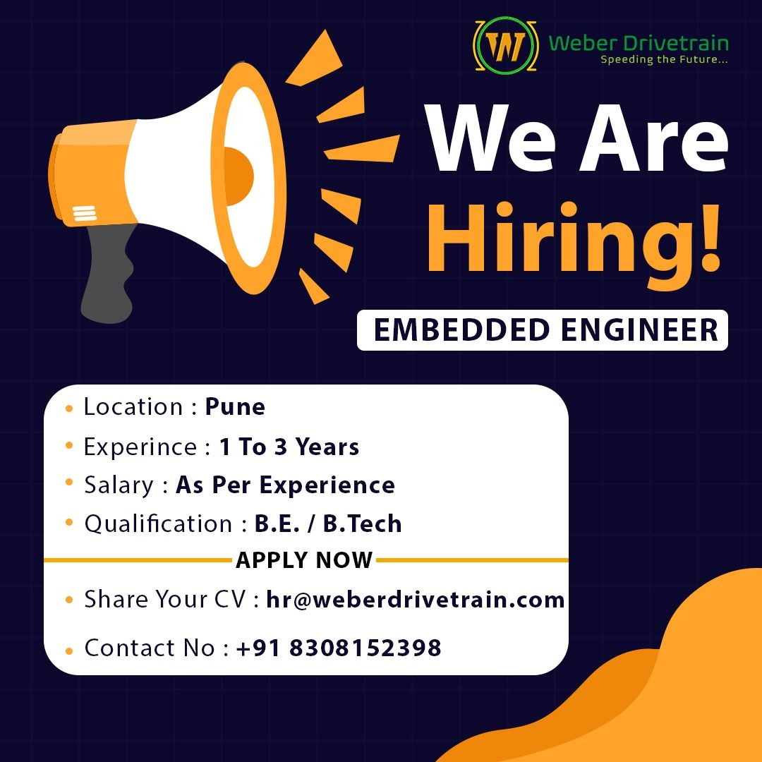 Akshay Gulhane on LinkedIn: Hiring Alert....!!!! Hiring for Embedded ... Akshay Gulhane on LinkedIn: Hiring Alert....!!!! Hiring for Embedded ...
