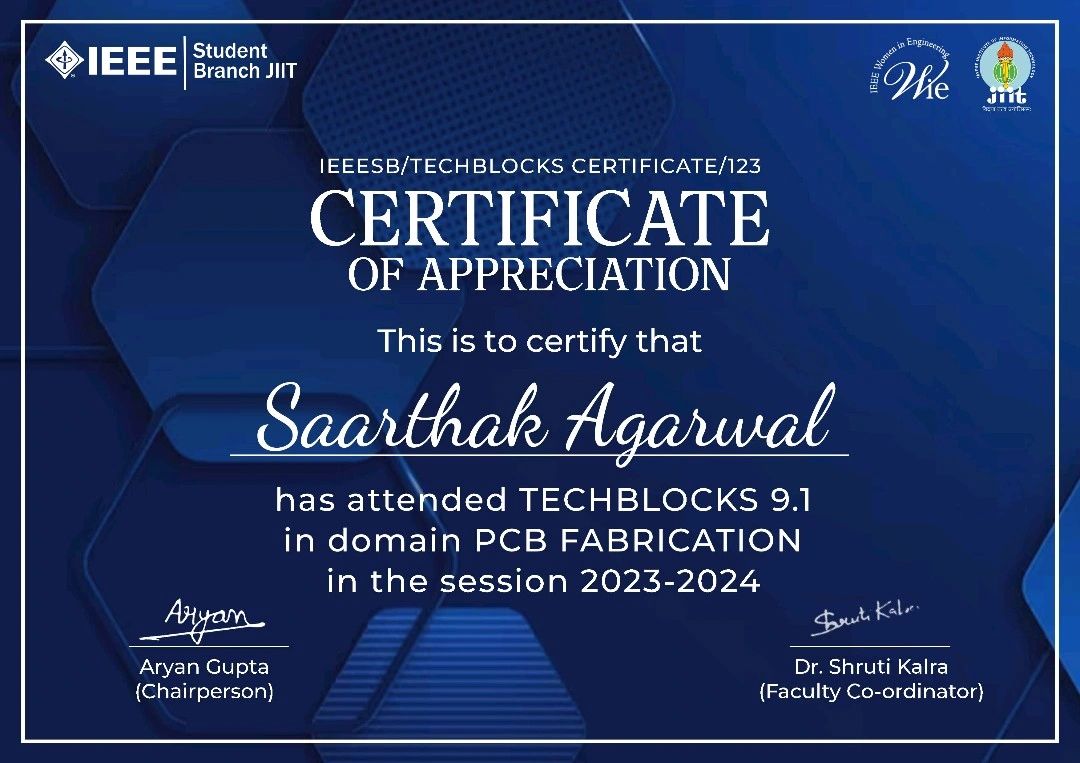 Saarthak Agarwal on LinkedIn: #pcbfabrication #workshopsuccess Saarthak Agarwal on LinkedIn: #pcbfabrication #workshopsuccess