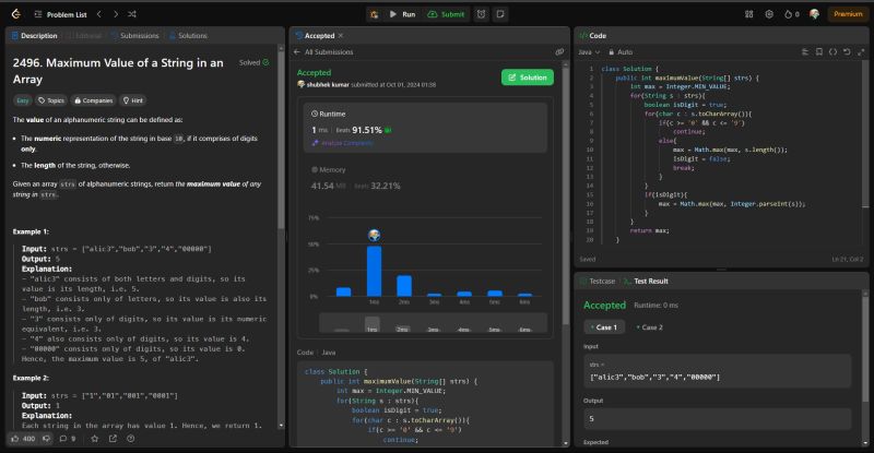 shubhek kumar on LinkedIn: #leetcode #leetcodechallenge #dailyleetcode ... shubhek kumar on LinkedIn: #leetcode #leetcodechallenge #dailyleetcode ...