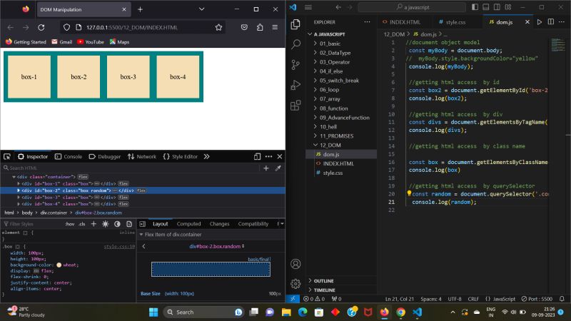 #dominjs #learning #javascript #webdevelopment #linkdinpost… | Piyush Raj #dominjs #learning #javascript #webdevelopment #linkdinpost… | Piyush Raj