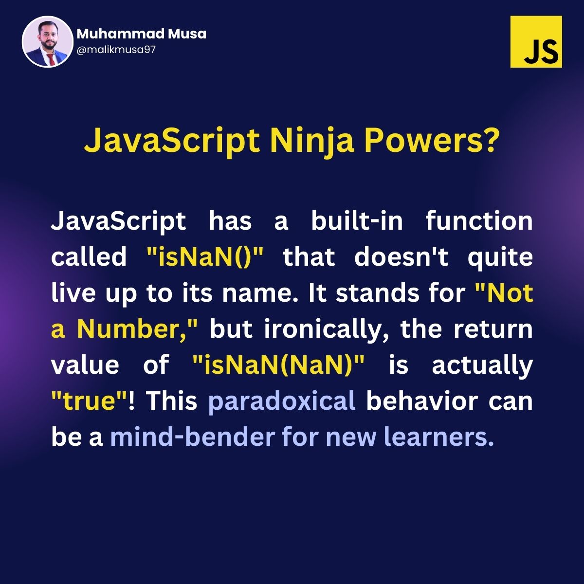 Muhammad Musa Khan on LinkedIn: #reactjs #nodejs #javascript Muhammad Musa Khan on LinkedIn: #reactjs #nodejs #javascript