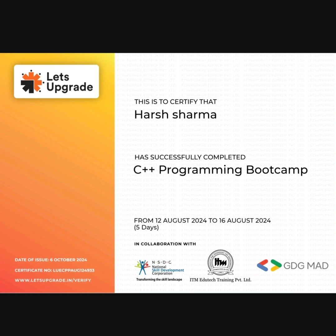 harsh sharma on LinkedIn: #cplusplus #coding #softwaredevelopment # ... harsh sharma on LinkedIn: #cplusplus #coding #softwaredevelopment # ...