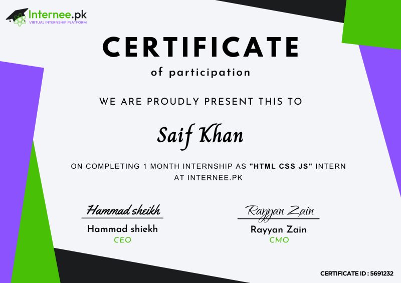 Saif Ali on LinkedIn: #html #css #javascript Saif Ali on LinkedIn: #html #css #javascript