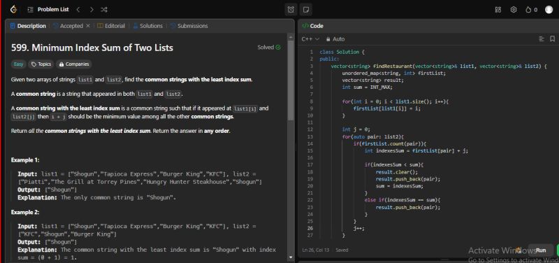 How to find common strings in LeetCode | Hamza Khan posted on the topic ... How to find common strings in LeetCode | Hamza Khan posted on the topic ...