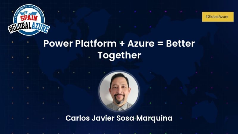 El próximo 17 de abril estaré participando en la #GlobalAzure Spain ... El próximo 17 de abril estaré participando en la #GlobalAzure Spain ...