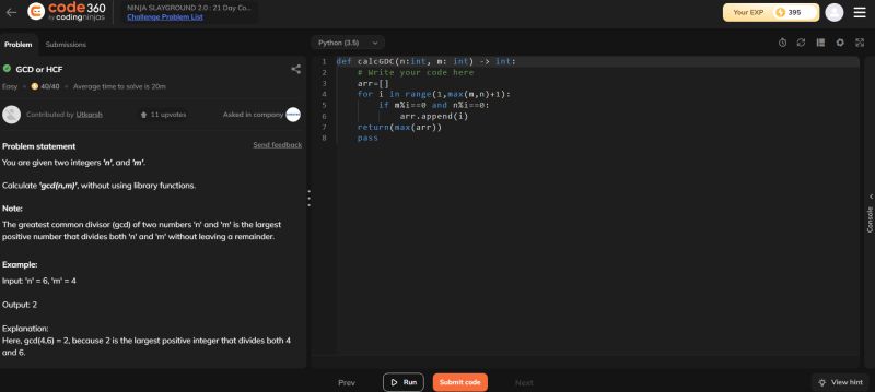 Hritabrata Das on LinkedIn: #codingchallenge #keepcoding #problemsolved ... Hritabrata Das on LinkedIn: #codingchallenge #keepcoding #problemsolved ...