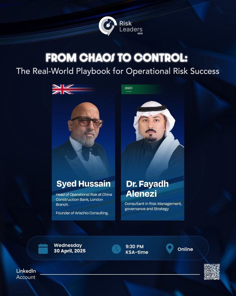 #riskleadersinitiative #operationalrisk #orm #riskculture # ... #riskleadersinitiative #operationalrisk #orm #riskculture # ...