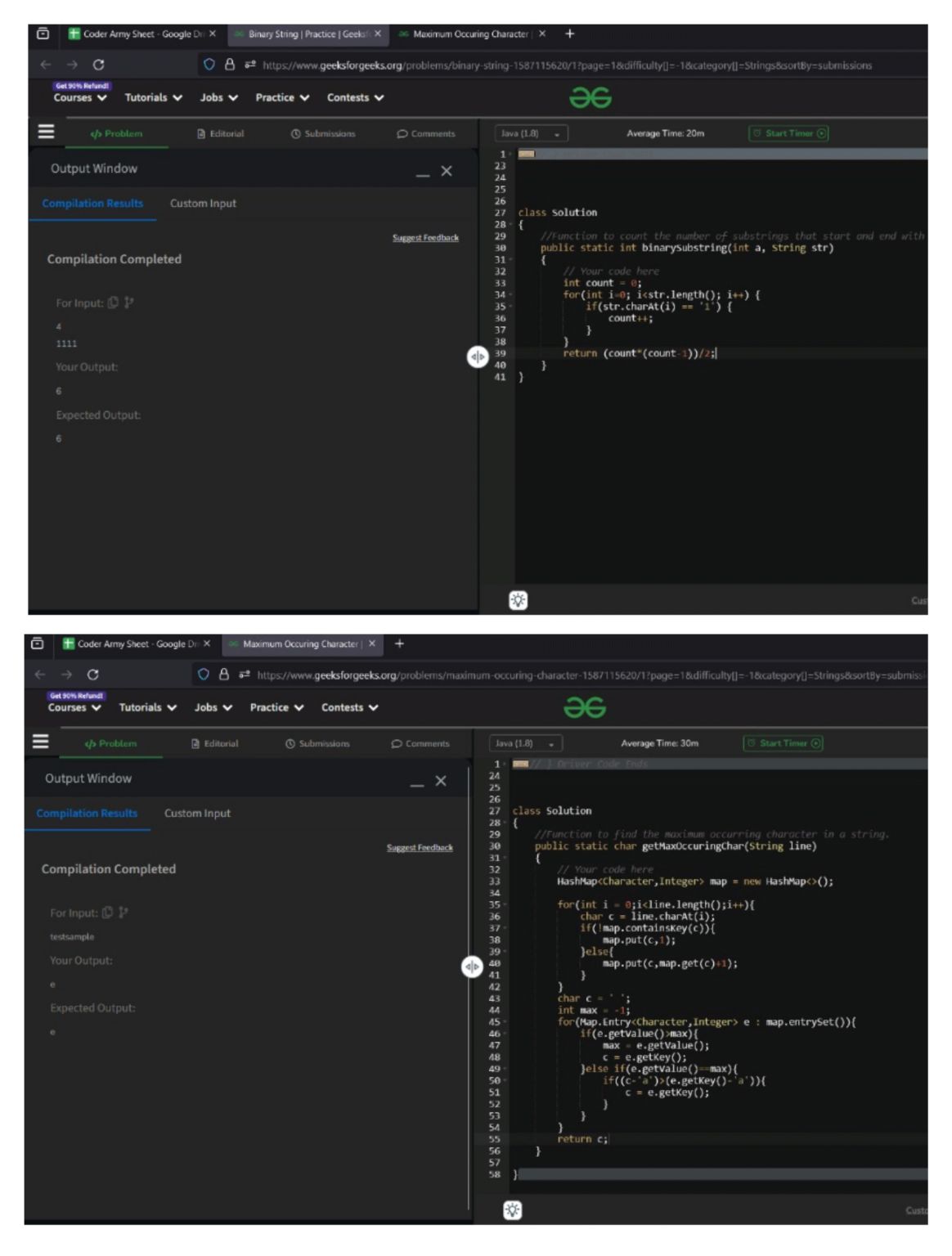 #100daysofcode #geeksforgeeks #problemsolvingskills… | Tushar Tambatkar #100daysofcode #geeksforgeeks #problemsolvingskills… | Tushar Tambatkar