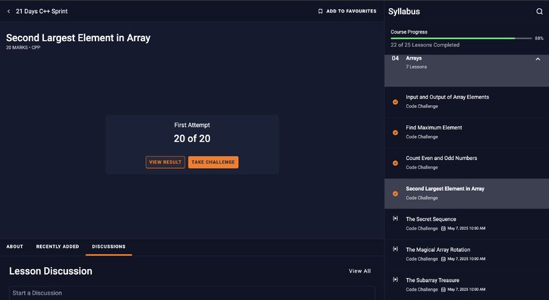 #dsa #100daysofcode #cplusplus #codingjourney #chaicode #learntocode ... #dsa #100daysofcode #cplusplus #codingjourney #chaicode #learntocode ...