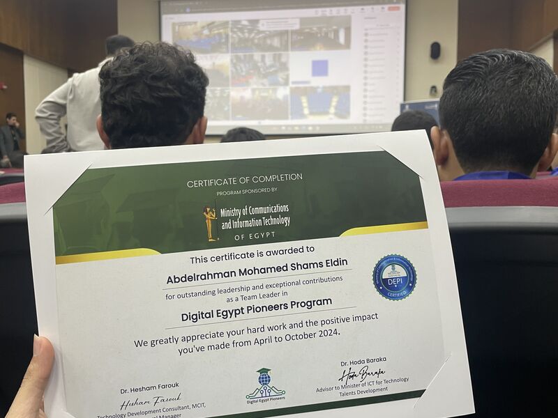 Abdelrahman Shams eldine on LinkedIn: #digitalegyptbuilders # ... Abdelrahman Shams eldine on LinkedIn: #digitalegyptbuilders # ...