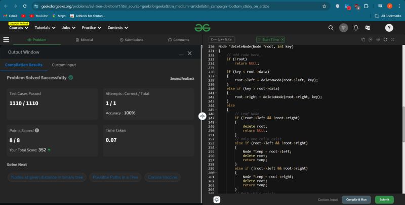 Yash Kumar on LinkedIn: #datastructures #avltree #algorithms # ... Yash Kumar on LinkedIn: #datastructures #avltree #algorithms # ...