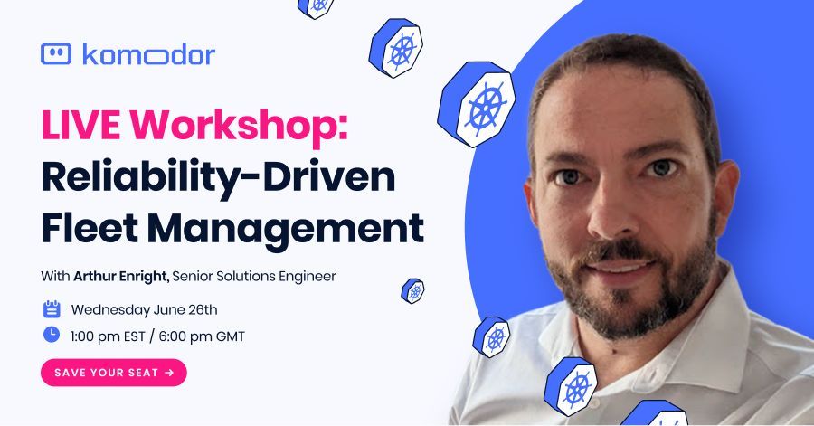 Komodor: Reliability-Driven K8s Fleet Management | Gali Har-Lev posted ... Komodor: Reliability-Driven K8s Fleet Management | Gali Har-Lev posted ...