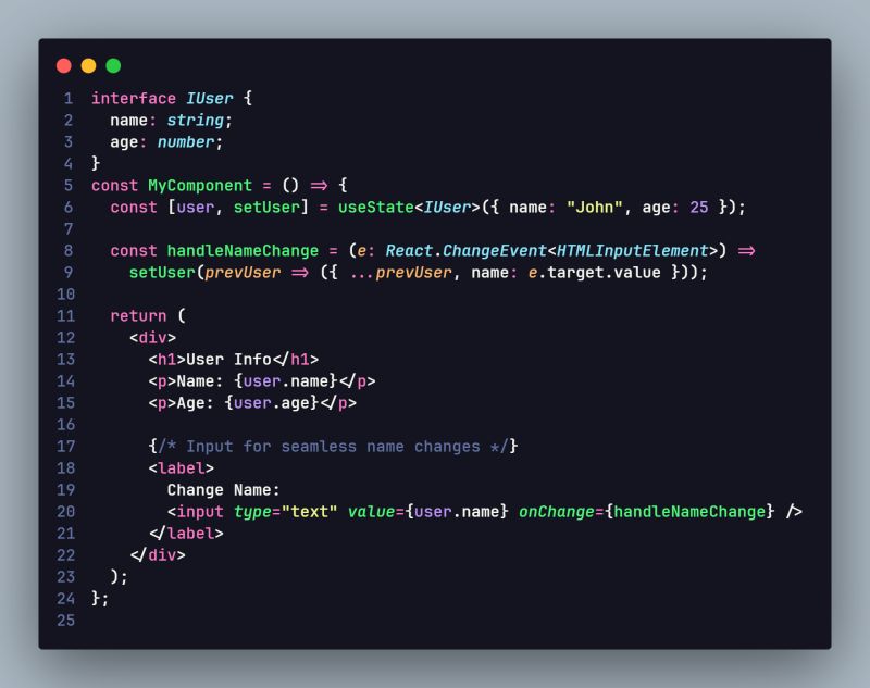Learn the Spread Operator for State Updates | Patryck Silva posted on ... Learn the Spread Operator for State Updates | Patryck Silva posted on ...