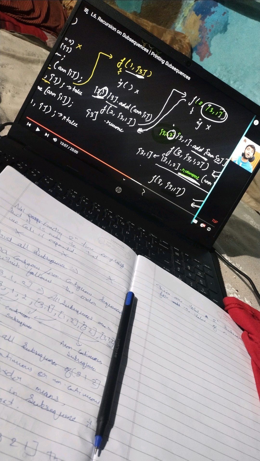 Just watched the videos of recursion from raj vikramaditya bhaiya on ... Just watched the videos of recursion from raj vikramaditya bhaiya on ...