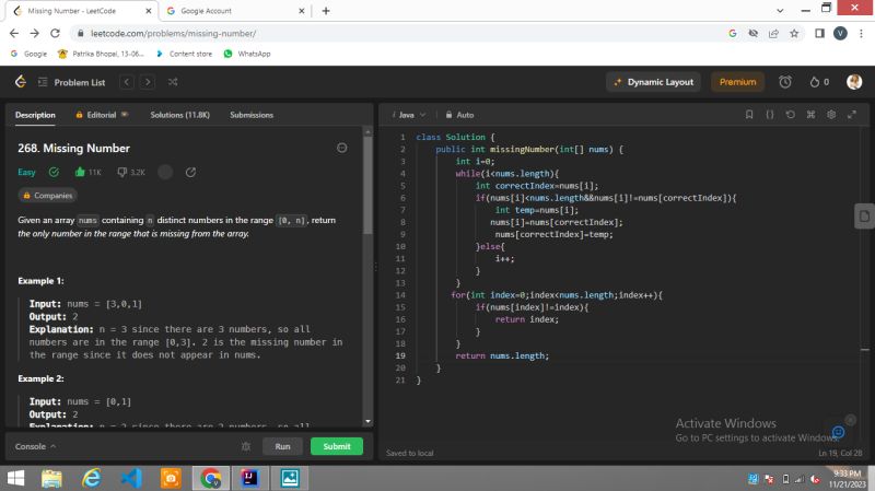 Vijayashri Raghuwanshi on LinkedIn: #100daysofcodechallenge #leetcode # ... Vijayashri Raghuwanshi on LinkedIn: #100daysofcodechallenge #leetcode # ...