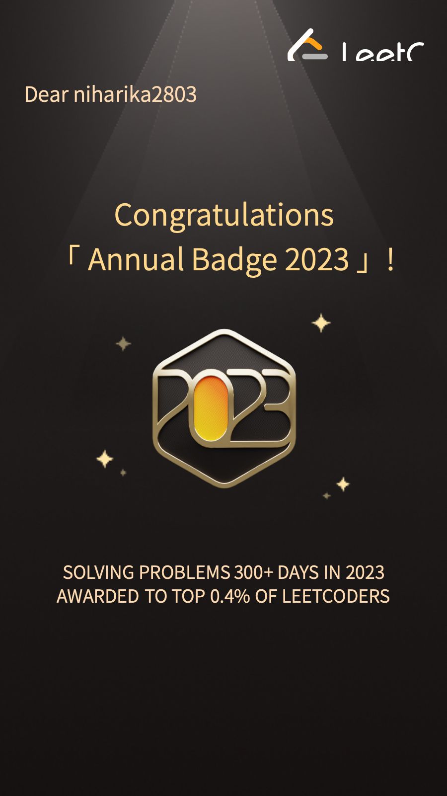 Niharika Mishra on LinkedIn: #leetcode #problemsolving #achievement # ... Niharika Mishra on LinkedIn: #leetcode #problemsolving #achievement # ...