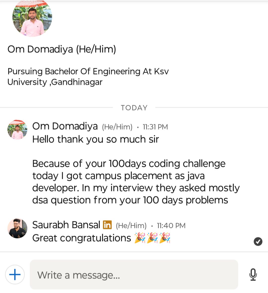Saurabh Bansal on LinkedIn: #leetcode #100dayschallenge #javadeveloper ... Saurabh Bansal on LinkedIn: #leetcode #100dayschallenge #javadeveloper ...