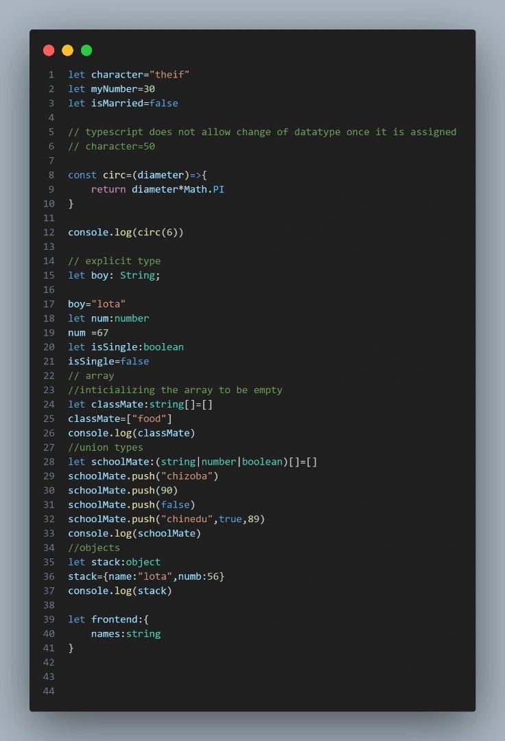 Emeka Chigbata on LinkedIn: #typescript #javascript Emeka Chigbata on LinkedIn: #typescript #javascript