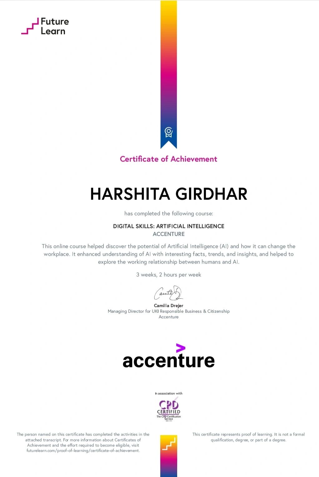 #connections #accenture | Harshita Girdhar #connections #accenture | Harshita Girdhar