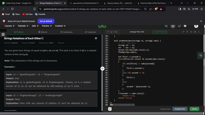 Gaurav Kewat on LinkedIn: #kmpalgorithm #datastructures #stringmatching ... Gaurav Kewat on LinkedIn: #kmpalgorithm #datastructures #stringmatching ...