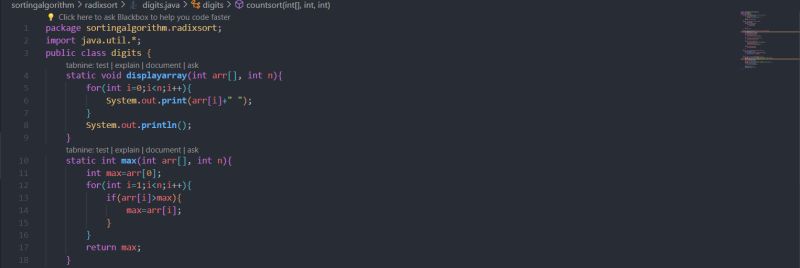 Rohit Gupta on LinkedIn: #javaprogramming #100daysofcode #radixsort # ... Rohit Gupta on LinkedIn: #javaprogramming #100daysofcode #radixsort # ...
