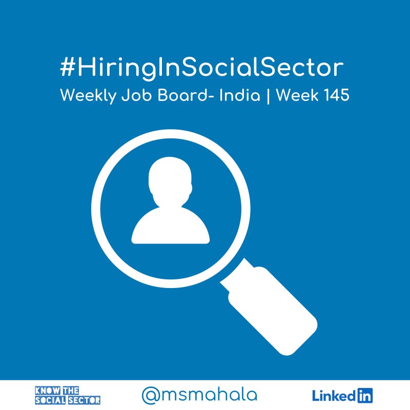 M S Mahala on LinkedIn: #hiringinsocialsector #hiring #hiringnow # ... M S Mahala on LinkedIn: #hiringinsocialsector #hiring #hiringnow # ...