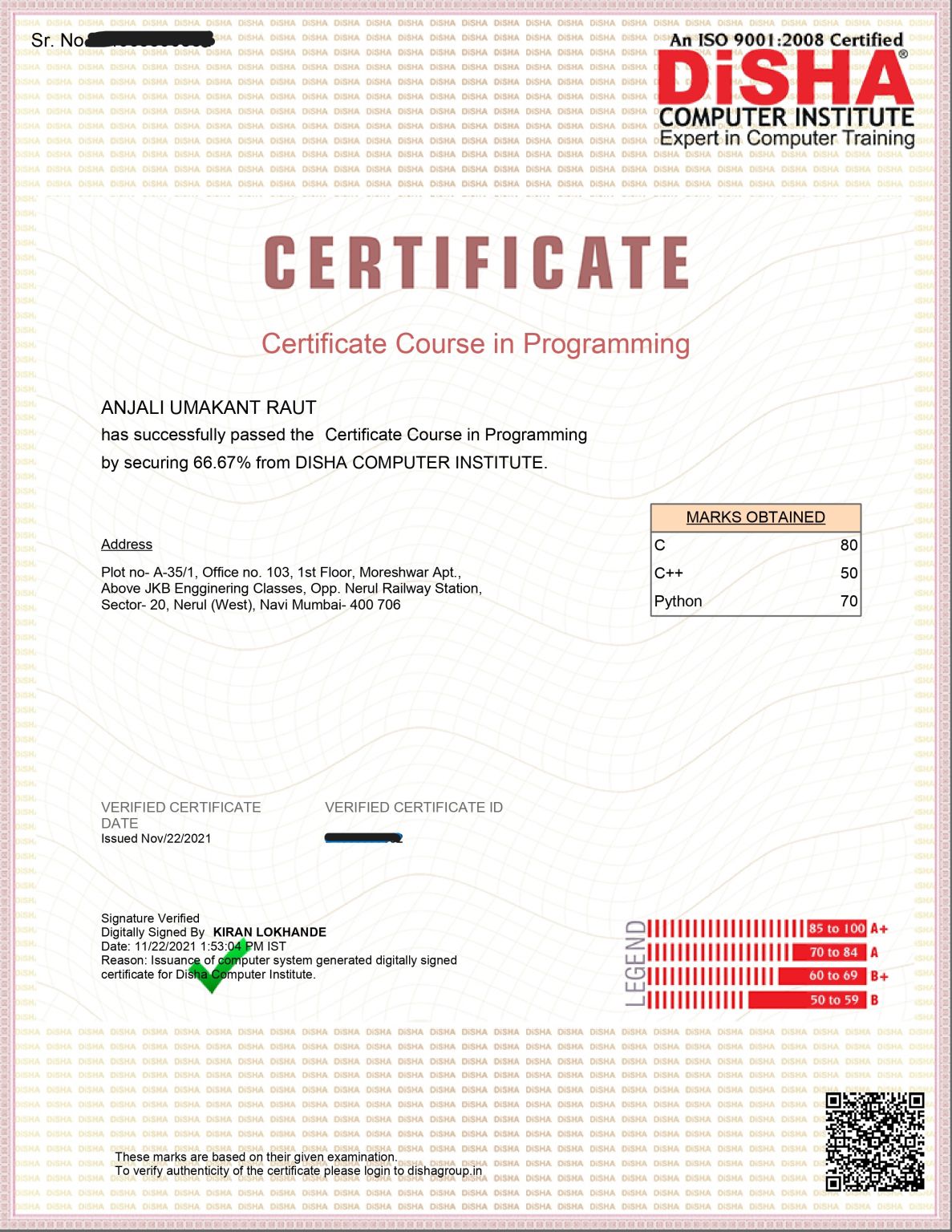 Anjali Raut on LinkedIn: #programming #c #cplusplus #python #techskills ... Anjali Raut on LinkedIn: #programming #c #cplusplus #python #techskills ...
