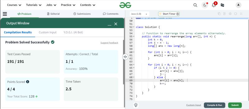 Aman Pathak on LinkedIn: #geeksforgeeks #codingjourney #dsa #arrays # ... Aman Pathak on LinkedIn: #geeksforgeeks #codingjourney #dsa #arrays # ...
