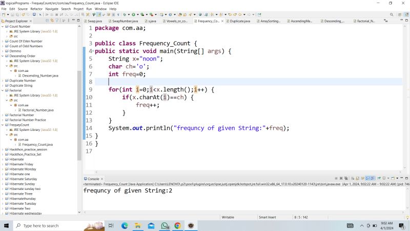 Shweta Dongrkdekr on LinkedIn: #feqencycountjava #java #python # ... Shweta Dongrkdekr on LinkedIn: #feqencycountjava #java #python # ...