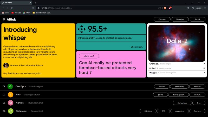 Dev Samele on LinkedIn: #aihub #webdevelopment #ai #html #css # ... Dev Samele on LinkedIn: #aihub #webdevelopment #ai #html #css # ...