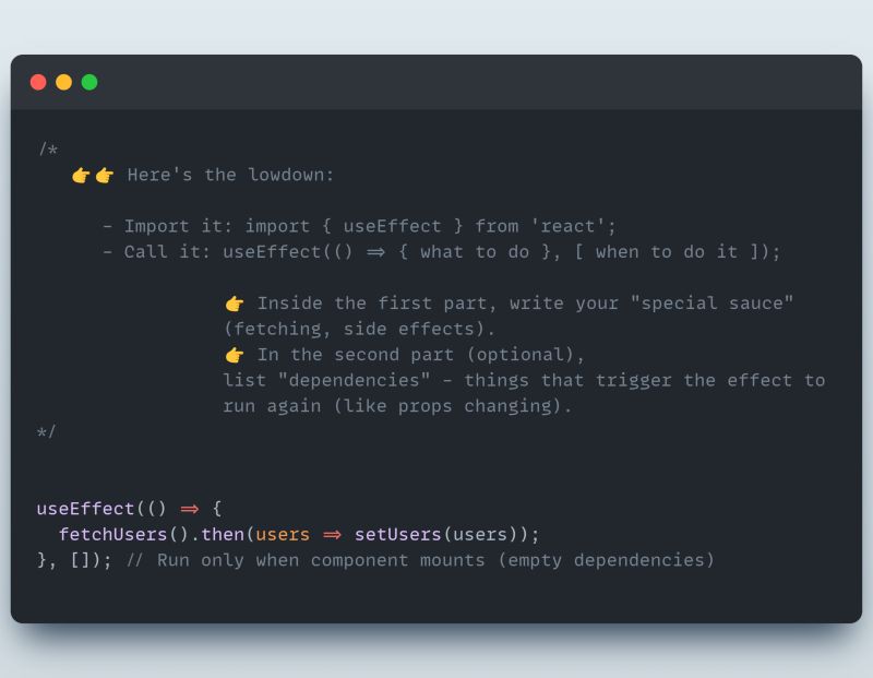 Rohan Sadhukhan on LinkedIn: #reactjs #hooks #useeffect #webdev # ... Rohan Sadhukhan on LinkedIn: #reactjs #hooks #useeffect #webdev # ...