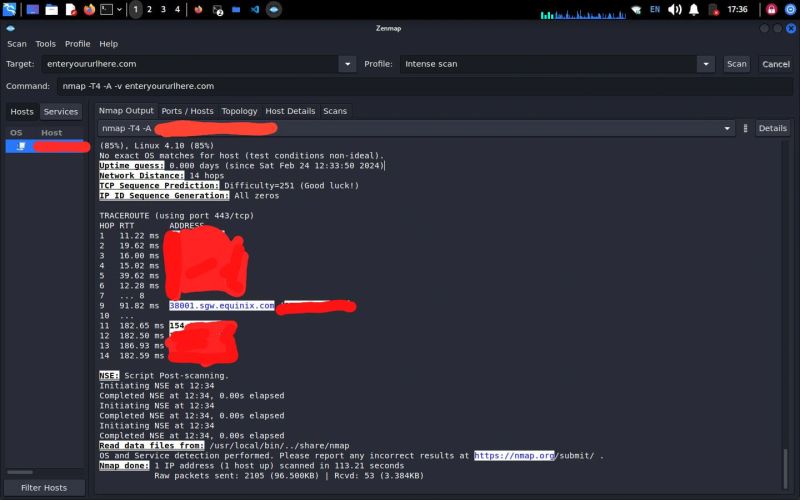 Muhammad Hamza javed on LinkedIn: #nmap #networksecurity #infosec Muhammad Hamza javed on LinkedIn: #nmap #networksecurity #infosec