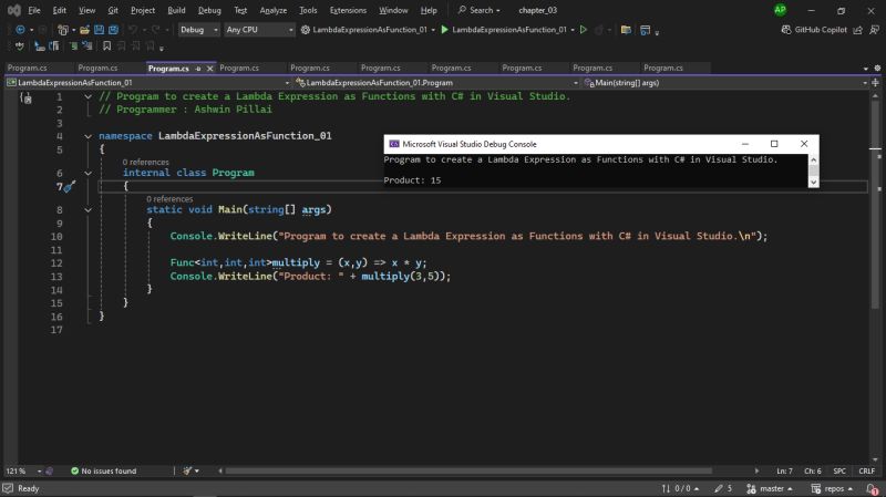 Ashwin Ajikumar Pillai on LinkedIn: #dotnet #csharp #programming # ... Ashwin Ajikumar Pillai on LinkedIn: #dotnet #csharp #programming # ...