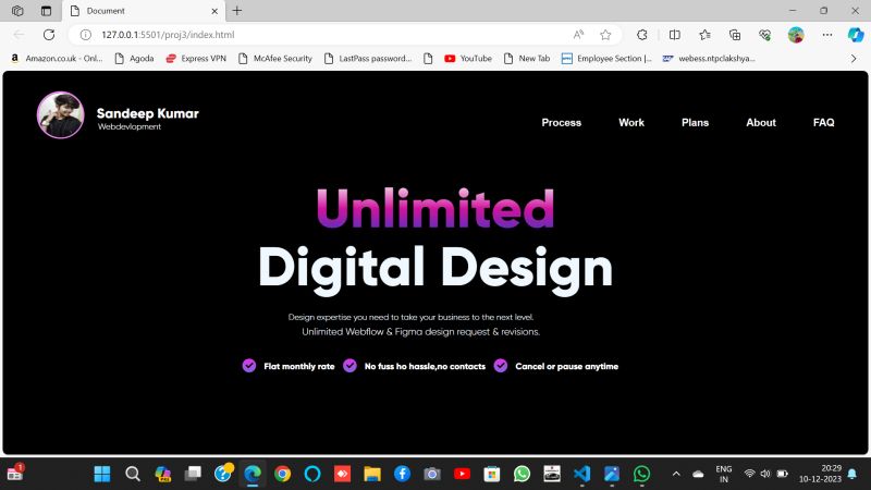 Sandeep Kumar on LinkedIn: #html #css #landingpage #project # ... Sandeep Kumar on LinkedIn: #html #css #landingpage #project # ...