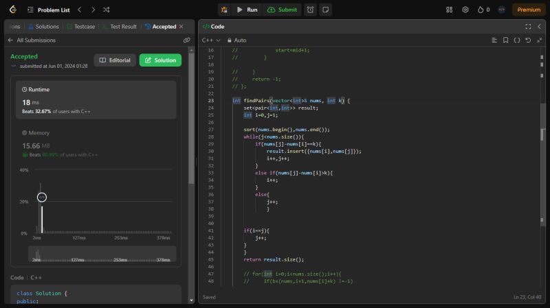 Day 8 of #100DaysOfCode: Exploring K diff pairs | Ramsha Khan posted on ... Day 8 of #100DaysOfCode: Exploring K diff pairs | Ramsha Khan posted on ...
