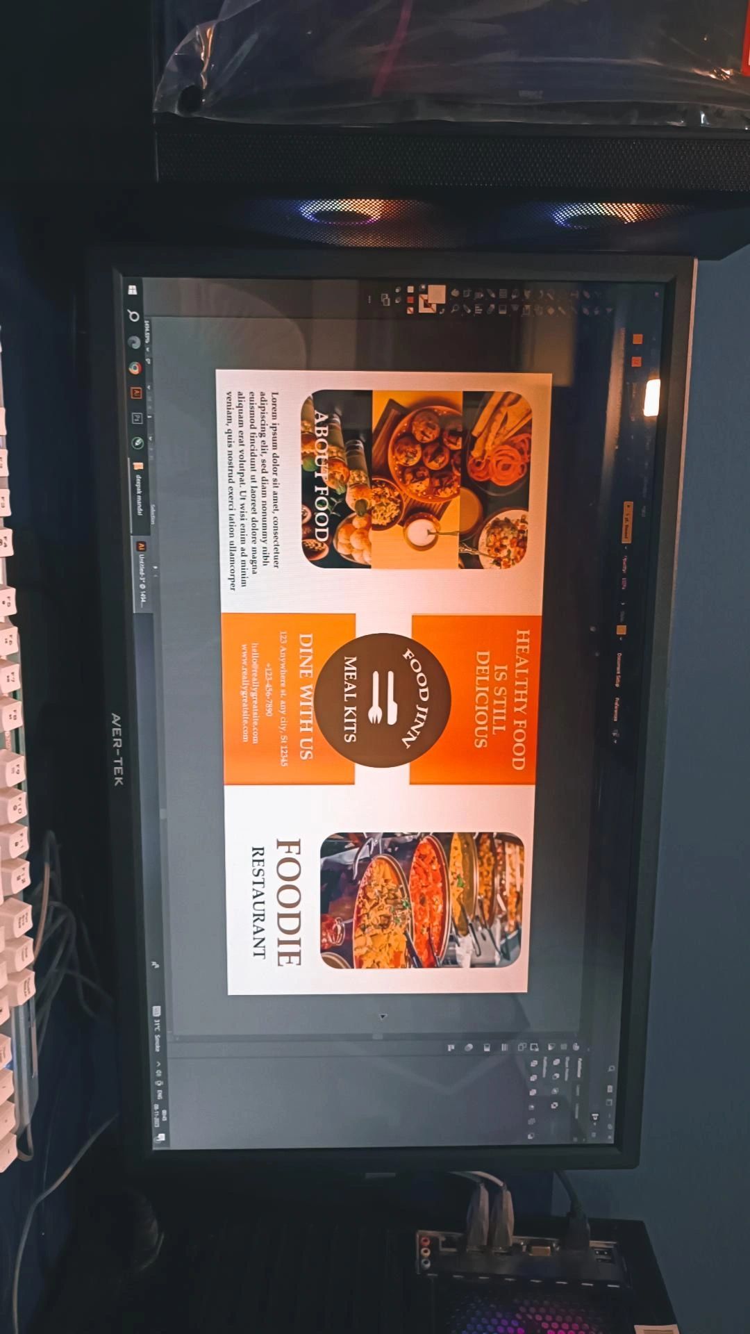 Deepak Mandal on LinkedIn: brochure design in illustrator Deepak Mandal on LinkedIn: brochure design in illustrator
