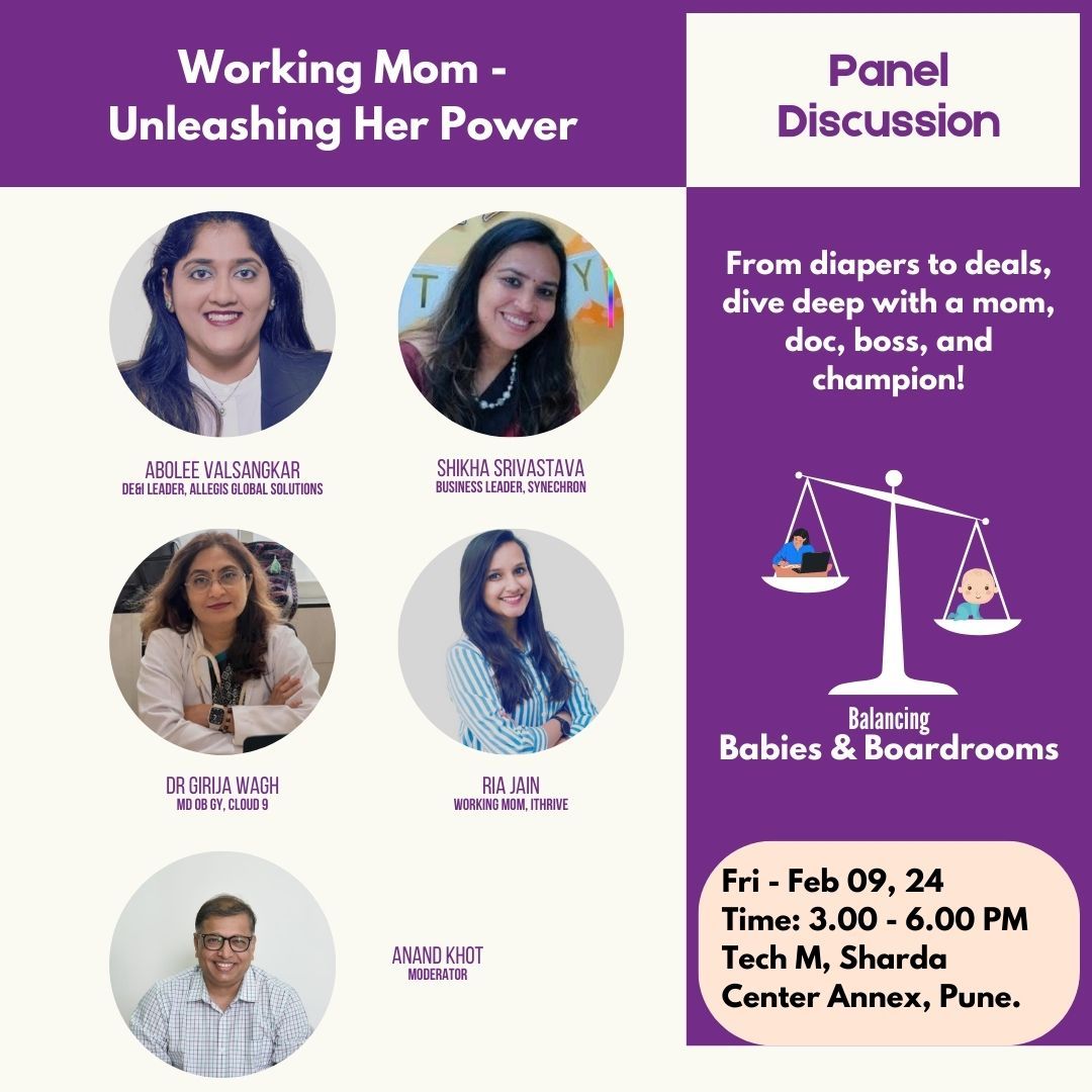 Panel discussion on Balancing Babies and Boardrooms | 1MWLC_NHRDN Pune ... Panel discussion on Balancing Babies and Boardrooms | 1MWLC_NHRDN Pune ...