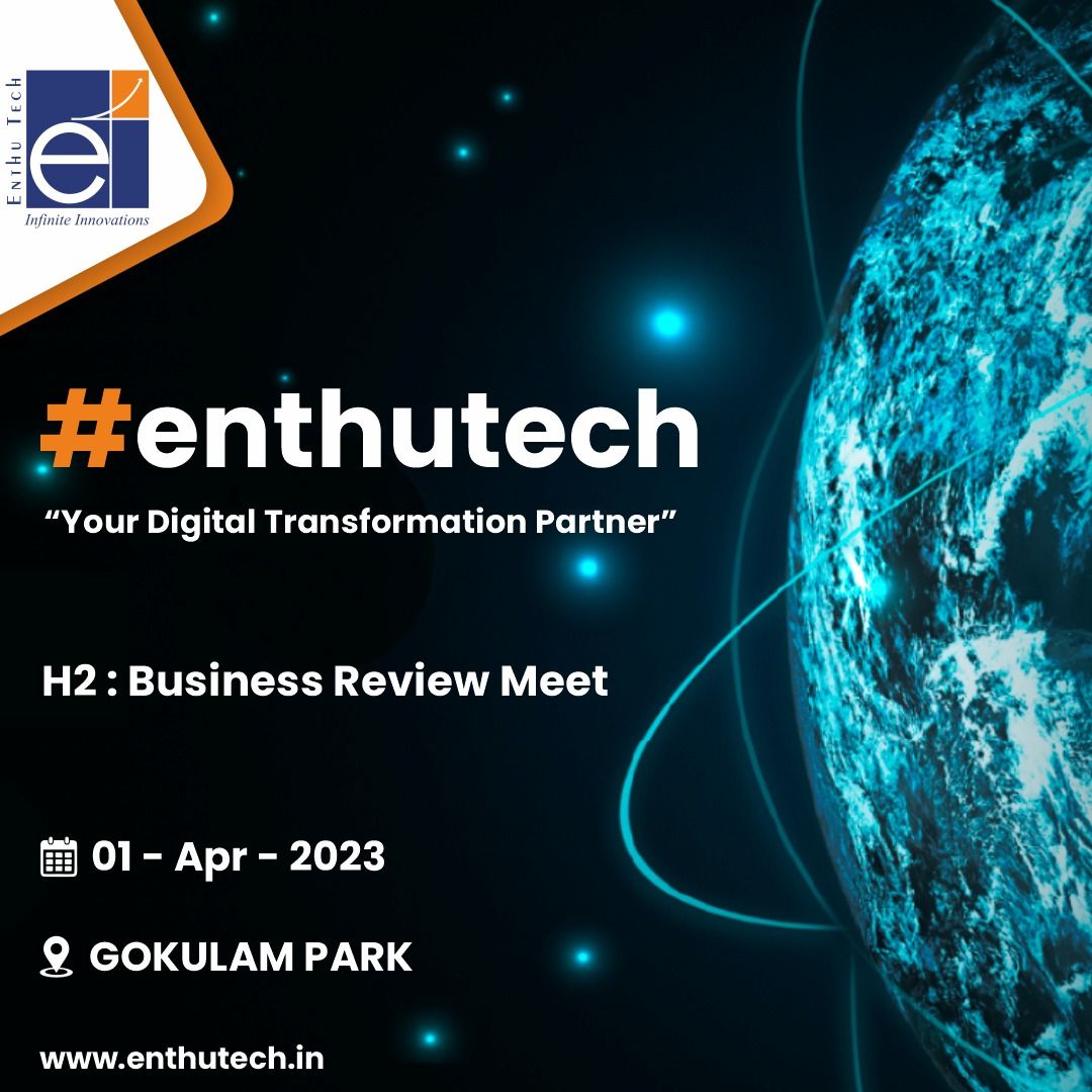 Gowtham Raj on LinkedIn: #enthutech Gowtham Raj on LinkedIn: #enthutech