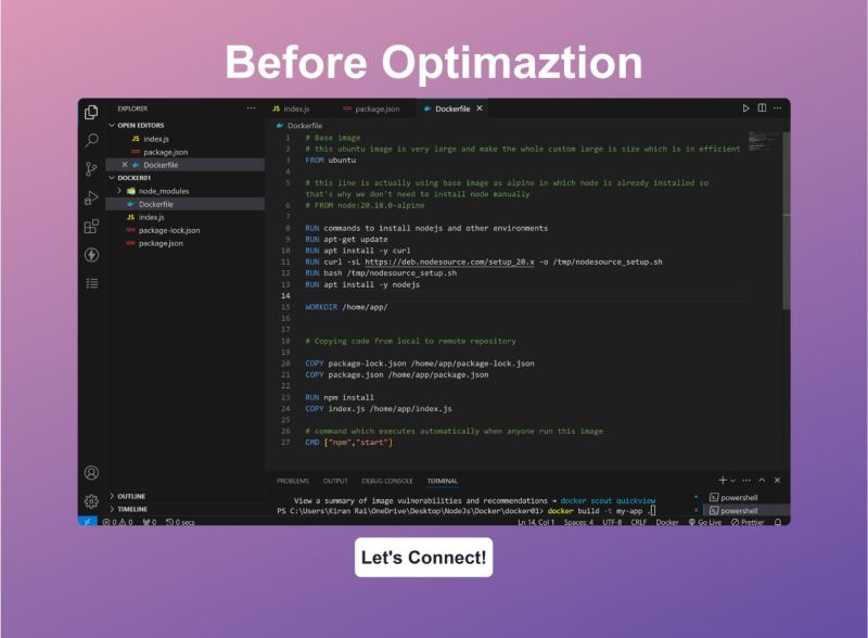 Kiran Rai on LinkedIn: #docker #learningjourney #optimization # ... Kiran Rai on LinkedIn: #docker #learningjourney #optimization # ...