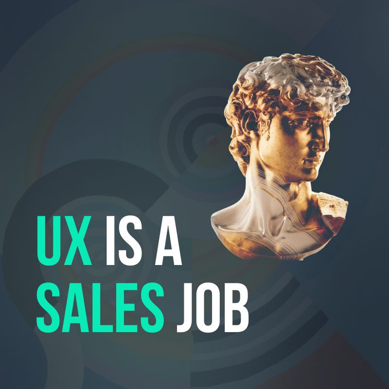 UX designers: a sales job? | Yazan Obeidat posted on the topic | LinkedIn UX designers: a sales job? | Yazan Obeidat posted on the topic | LinkedIn