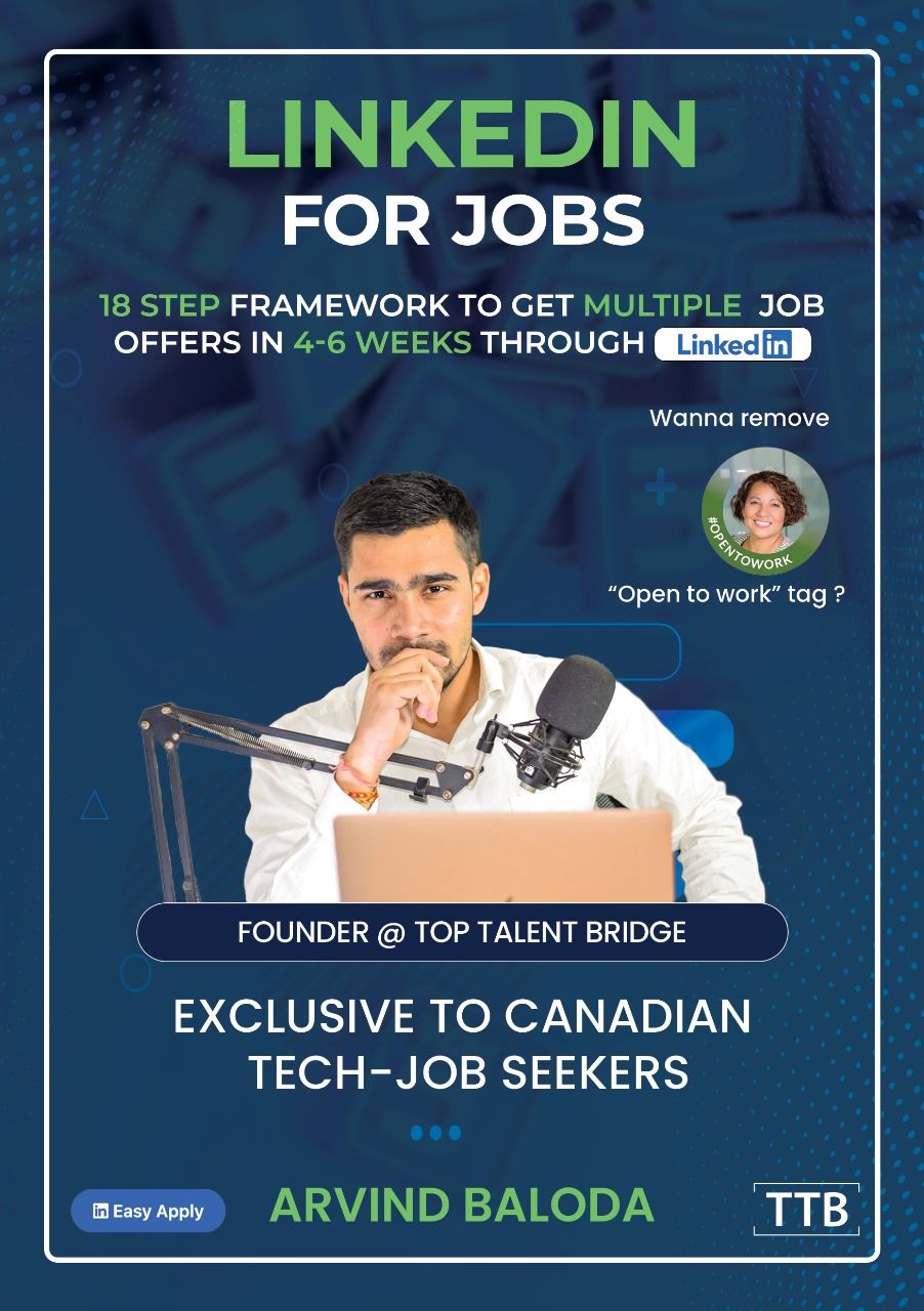 Arvind -. on LinkedIn: #canada #tech #opentowork | 37 comments Arvind -. on LinkedIn: #canada #tech #opentowork | 37 comments