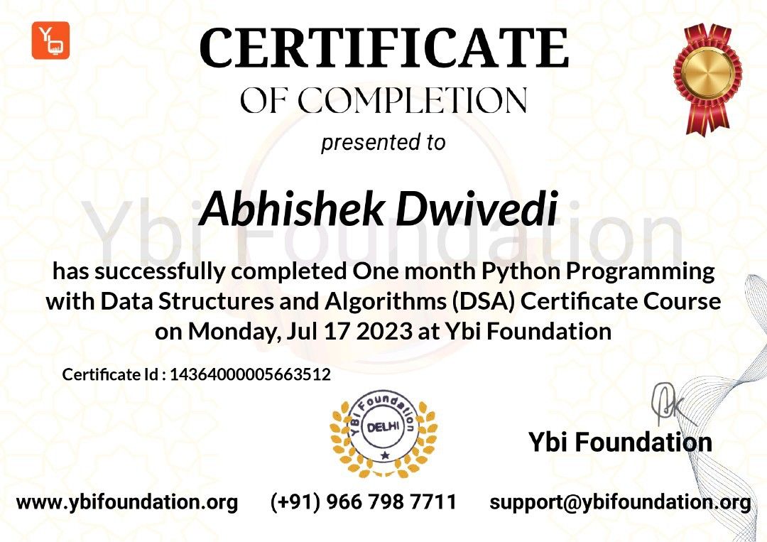 Abhishek Dwivedi on LinkedIn: #pythonprogramming #datastructures # ... Abhishek Dwivedi on LinkedIn: #pythonprogramming #datastructures # ...
