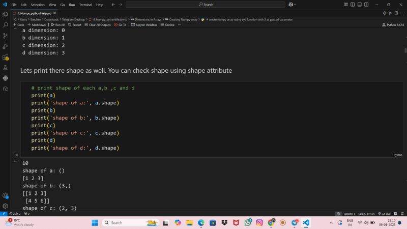 Kota rao Palla on LinkedIn: Task 34 Practice Numpy Task 35 Revise all ... Kota rao Palla on LinkedIn: Task 34 Practice Numpy Task 35 Revise all ...